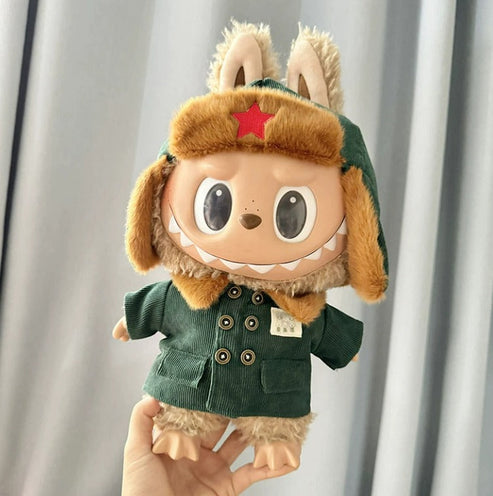 Labubu Doll Clothes 38CM Stylish Dress Up Set – Mask Queen Nepal