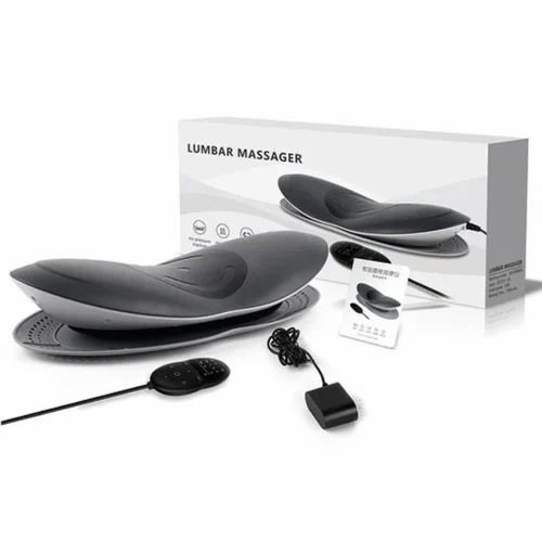 Lumbar Massager Electric Traction Device Lower Back Massager with 3 Te ...