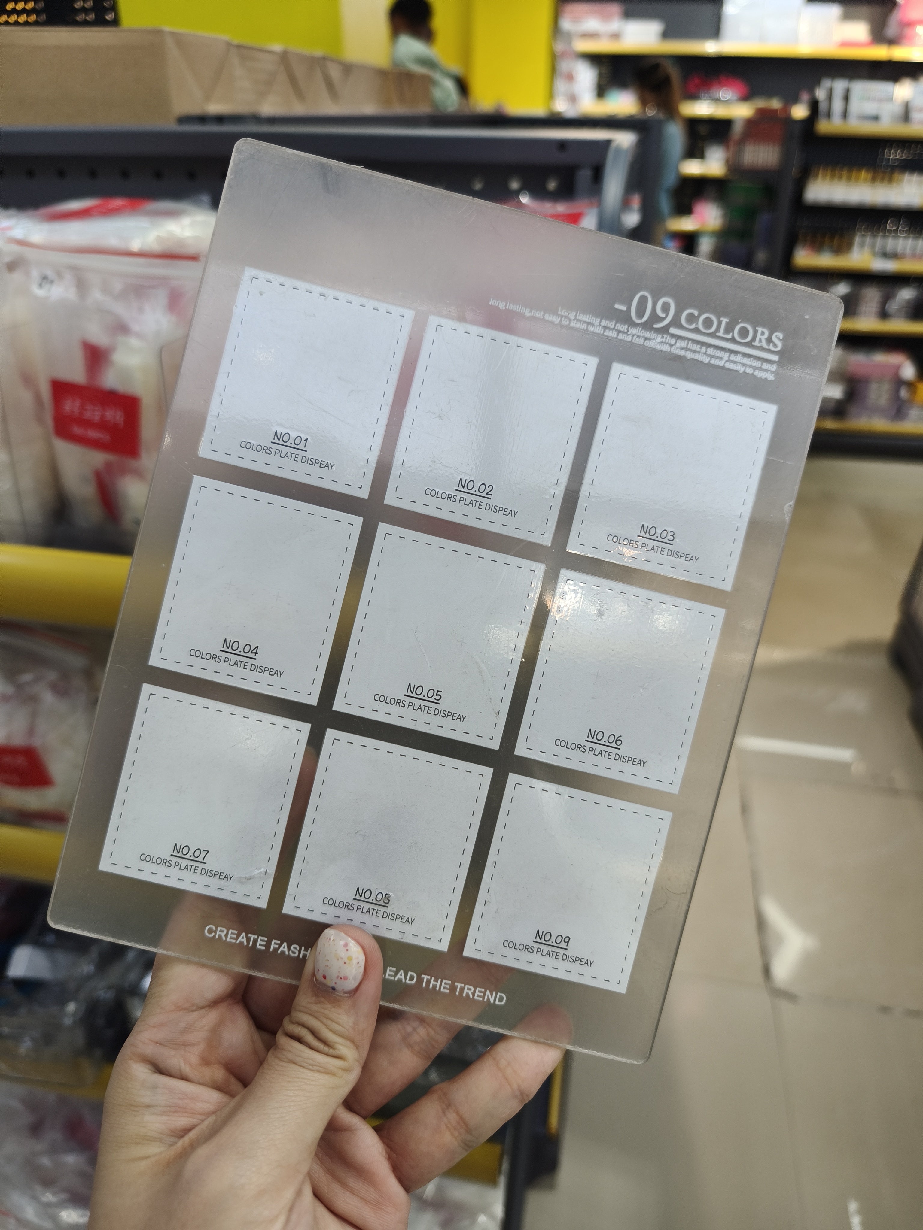 9 Color Display Board – Mask Queen Nepal